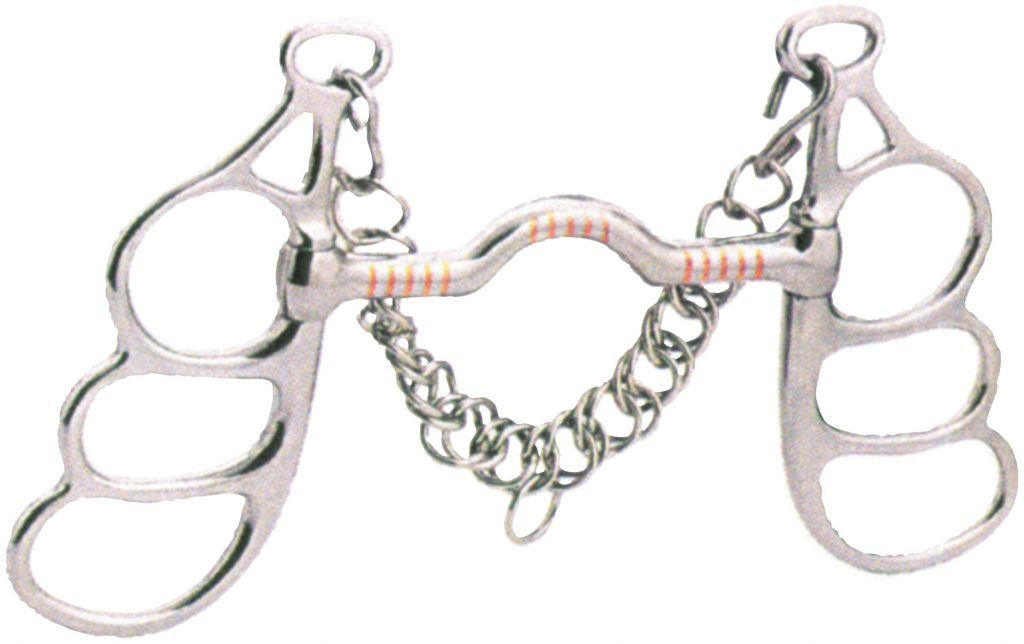 114 Butterfly Bit With Low Port and S.S. Mouth w/Copper Inlay ...