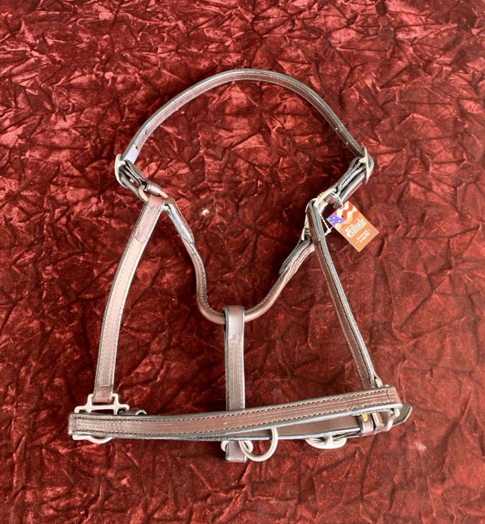 3/4″ Stainless Steel Deluxe Track Halter – Hillside Harness, Ltd.
